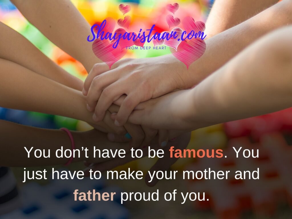 Family Status, Shayari & Quotes For Family Lovers in Hindi and English